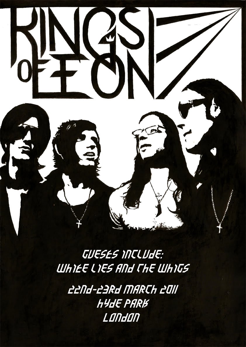 Owen Gunn's Artwork: Kings of Leon Artwork