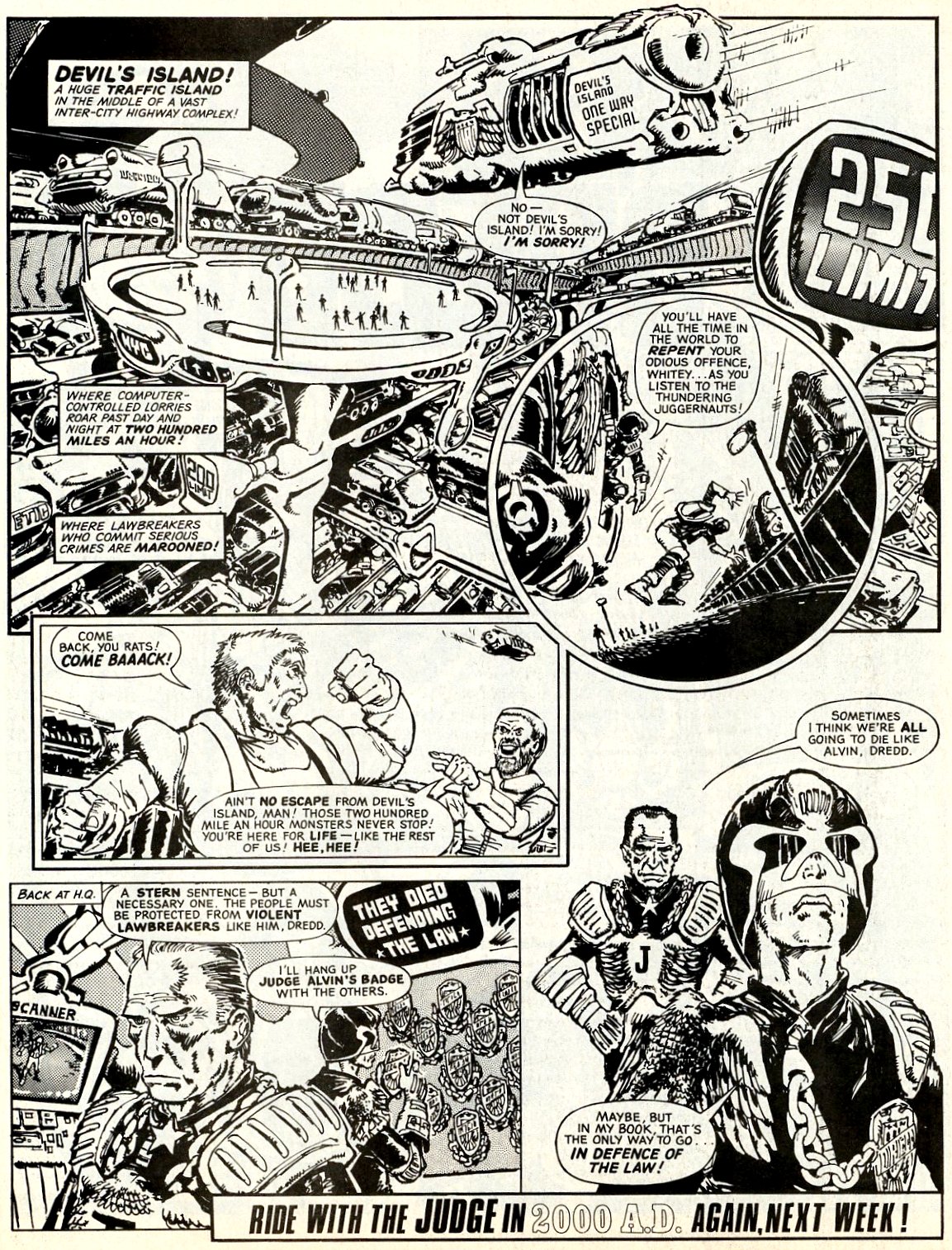 CRIVENS! COMICS & STUFF!: THE FIRST JUDGE DREDD...