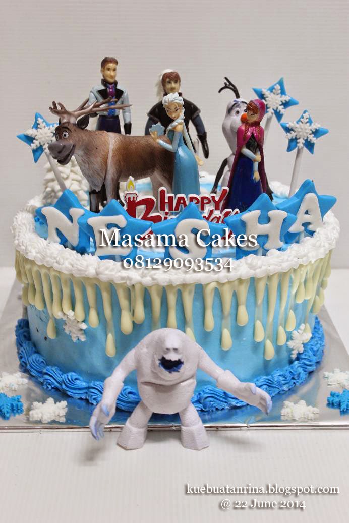 Masama Cakes: Frozen Birthday Cake For Nesha....