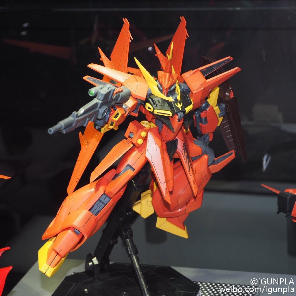 RE/100 AMX-107 Bawoo Exhibited at 56th All Japan Model and Hobby Show 2016