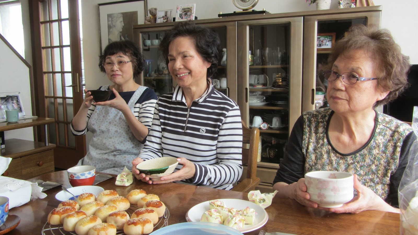 Keith and Celia: Kuri Manjū 栗饅頭 (Chestnut buns)
