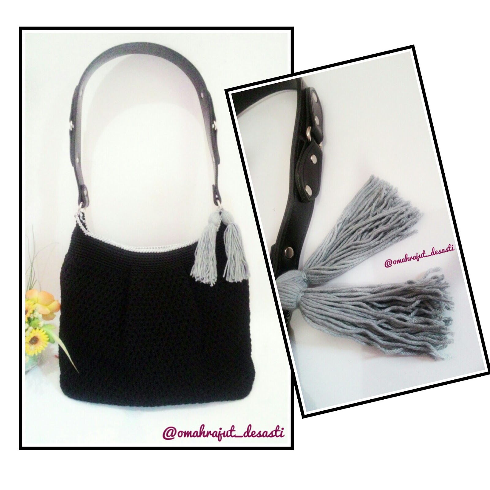 43+ Inspirasi Tas Rajut Simple Elegan