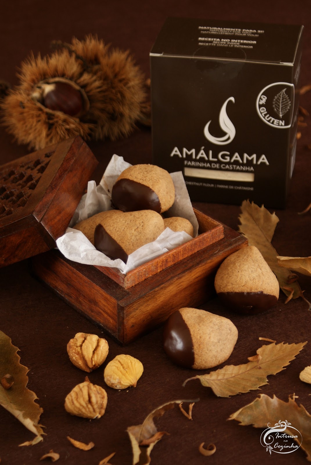 Castanhinhas {Chestnut Cookies} | Intrusa na Cozinha