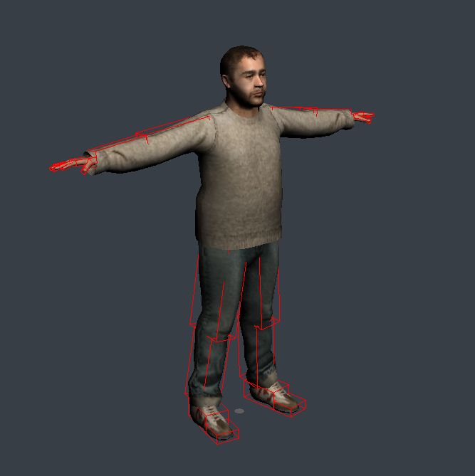RigsArena - Free Rigs for 3ds Max: Man Rigged 3ds Max