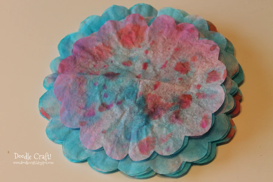 Coffee Filter Flower Tutorial!