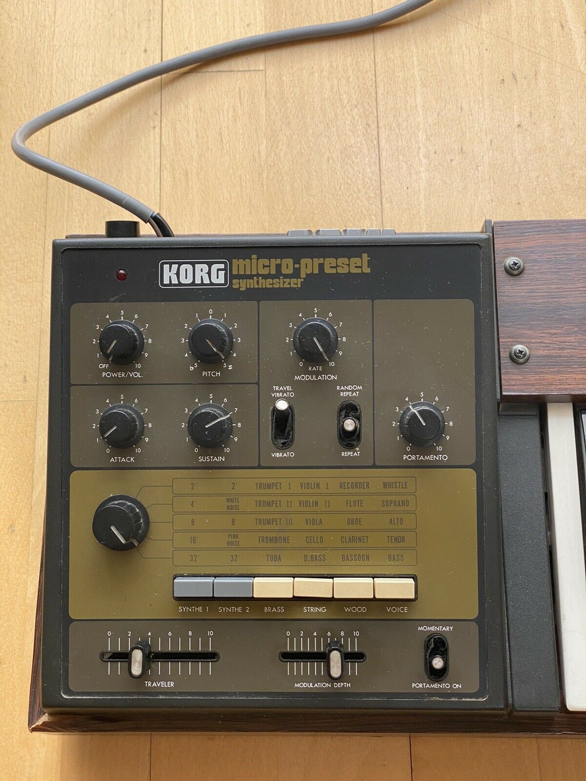 MATRIXSYNTH: Korg Micro Preset Vintage 70s Analog Mono Synth M-500 SN ...