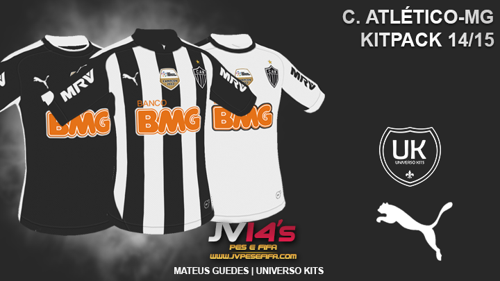 FIFA 14: Kit Set Atlético Mineiro 2014/15 - Puma | Blog Teste Template JV