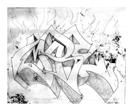 just graffitis: sin color