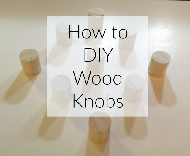 Lilly's Home Designs: How To DIY Wood Knobs