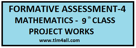 9TH CLASS FA4 MATHEMATICS PROJECT WORKS - Leading website for AP and ...
