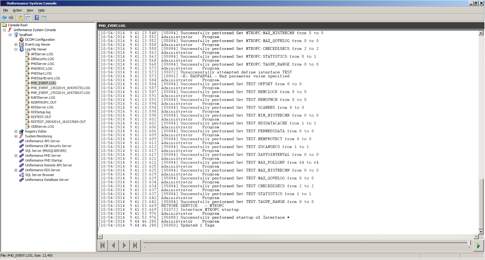 Buku Log Dindon: Honeywell Uniformance PHD + Uniformance Studio ...