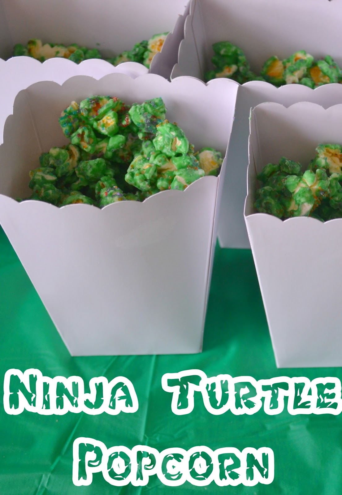 Ninja Turtle Popcorn Recipe Building Our Story Ninja Turtle Popcorn Recipe Building Our Story