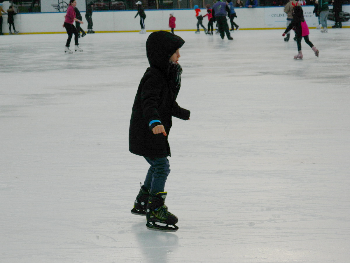 LA MULTI ANI, ROMANIA!: La patinaj in prima zi a anului
