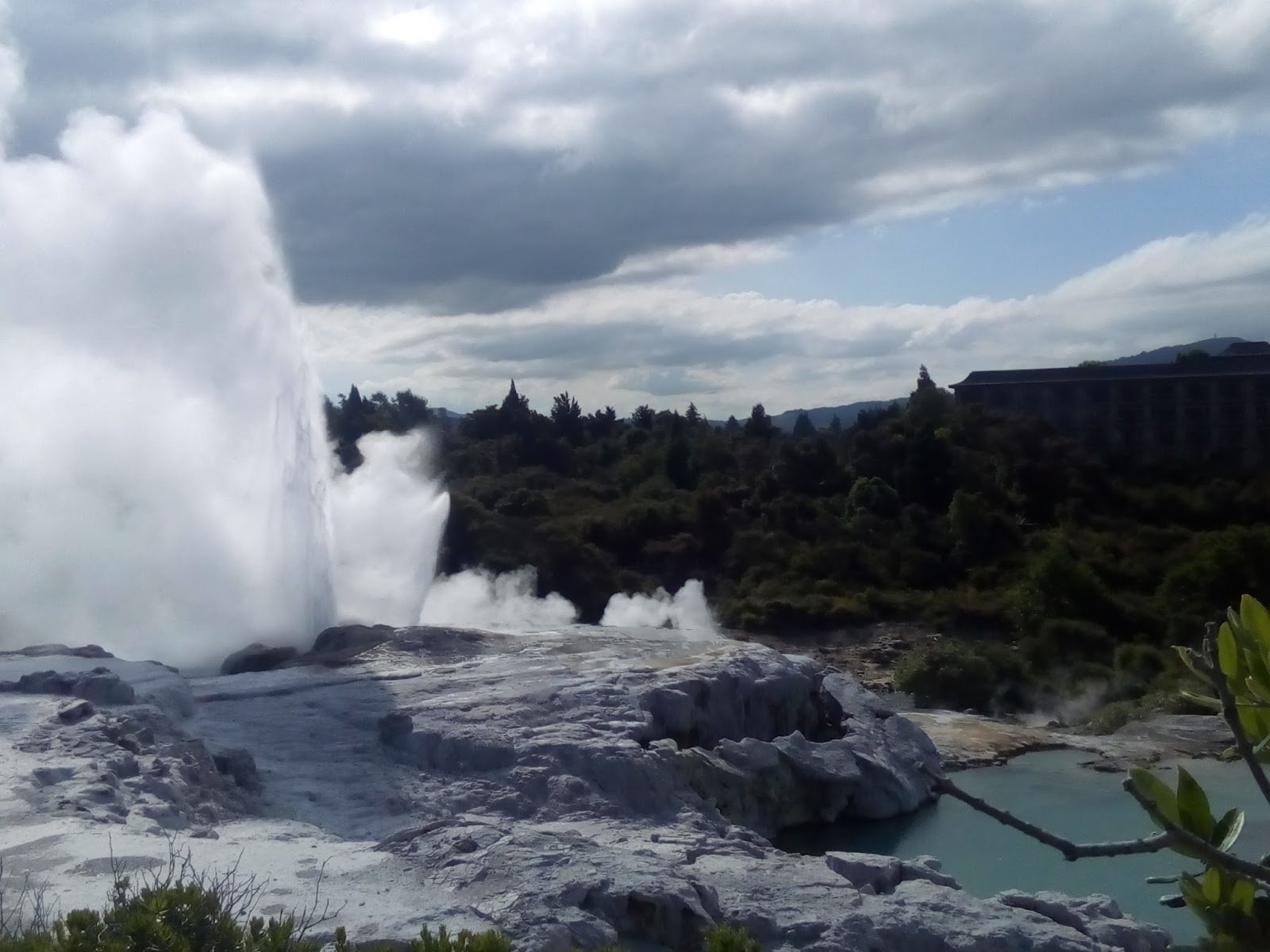 Rotorua and its volcanic activity