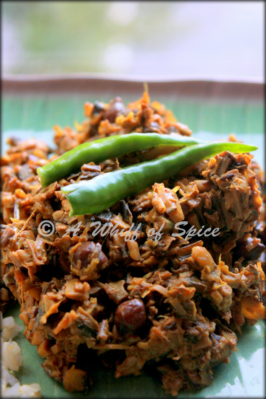 Mochar Ghonto (Banana Blossom Curry)