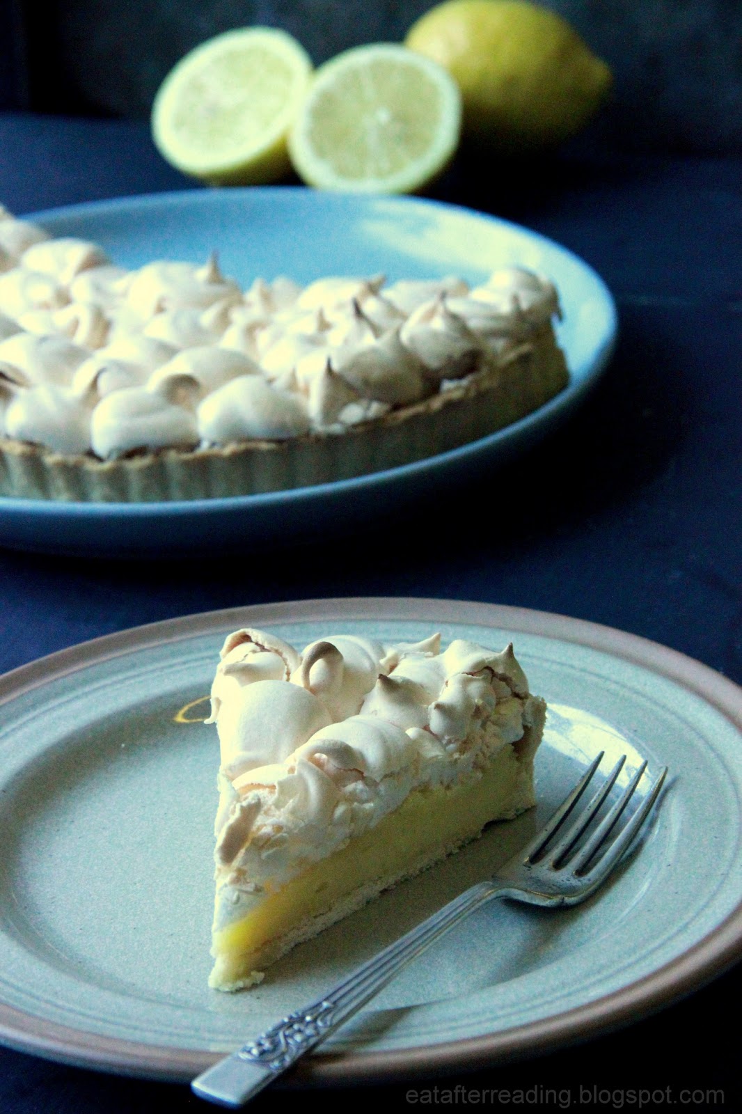 eat after reading: Tarta cytrynowa z bezą czyli angielski klasyk- lemon ...