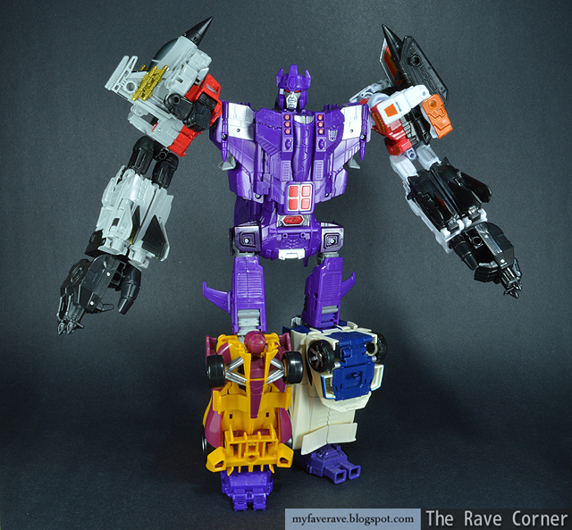 The Rave Corner: Transformers Generations Combiner Wars Galvatronus Review
