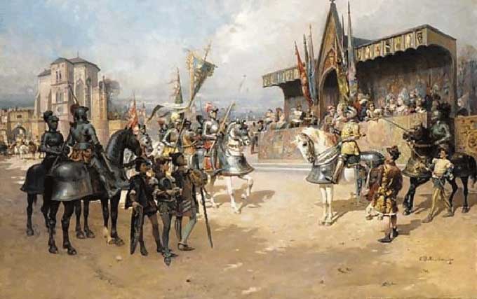 Painting History: The Joust