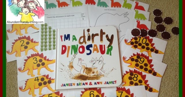 Abundant Family Living: I'm a Dirty Dinosaur by Janeen Brian and Ann ...