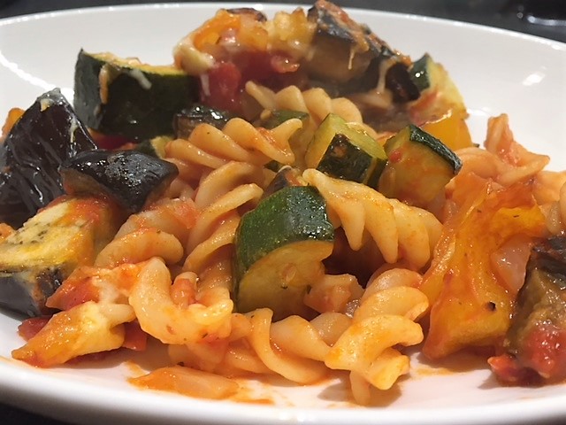 Mediterranean Vegetable Pasta Bake
