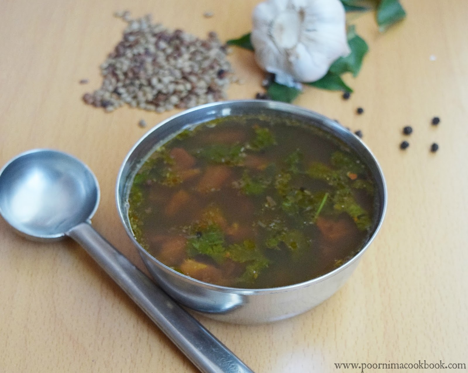 Poornima's Cook Book: Kollu Rasam / Horse gram Rasam / கொள்ளு ரசம்