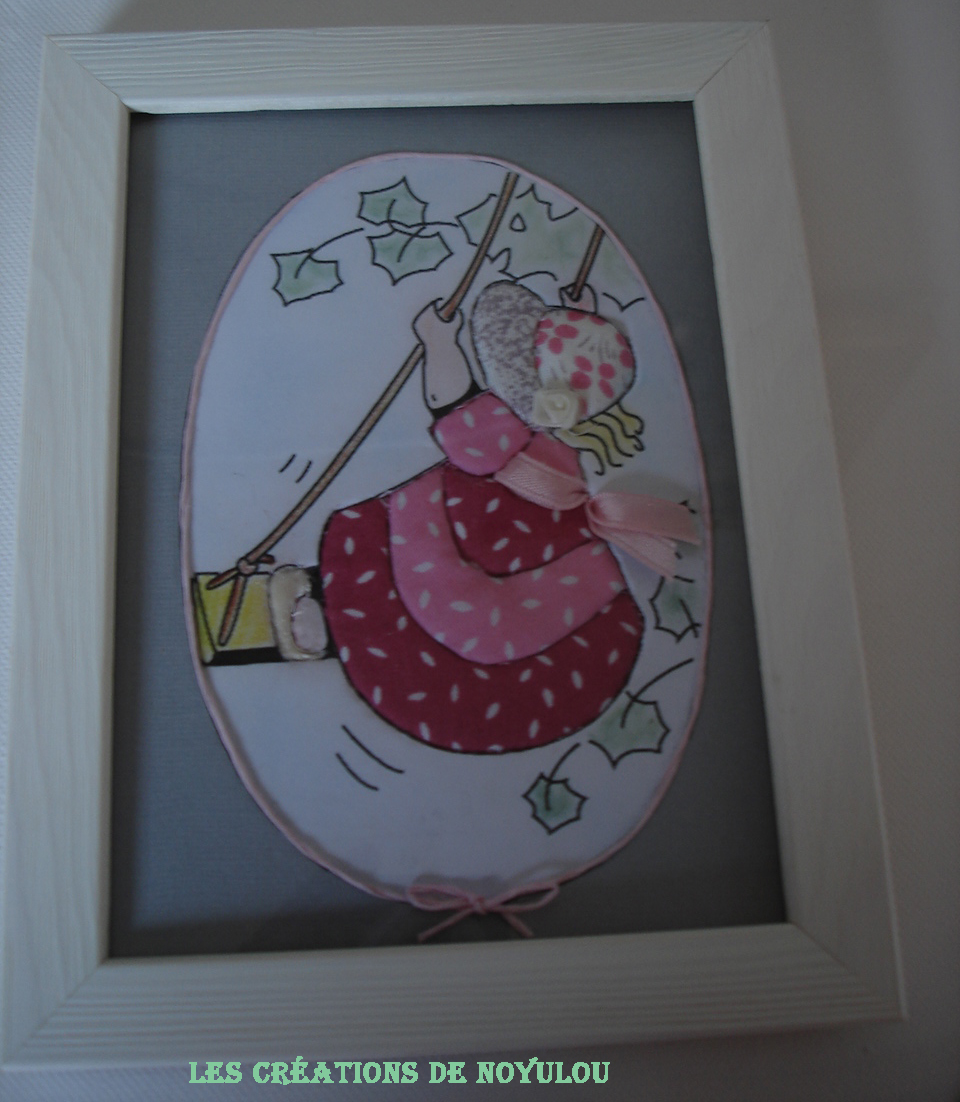 LES CREATIONS DE NOYULOU: Tableau patchwork sur carton mousse : la ...