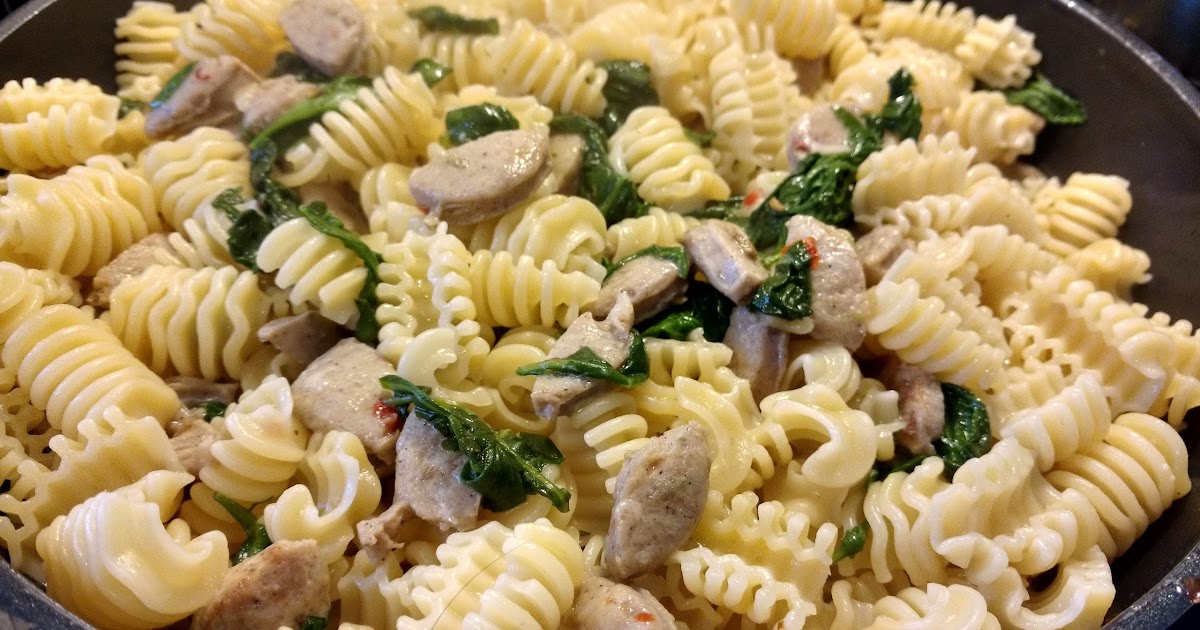 "So what are you making for dinner?": Radiatori with Chicken Sausage ...
