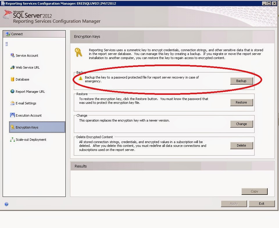 SQL Server Technet: How to create a SSRS DR/Copy Report Server Database ...
