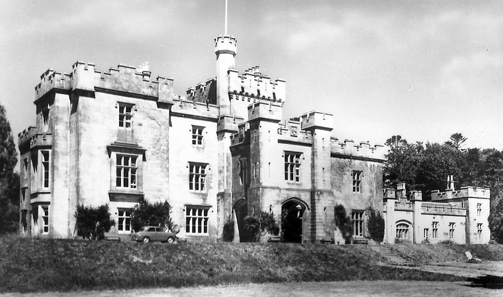 Tour Scotland: Old Photograph Minard Castle Scotland