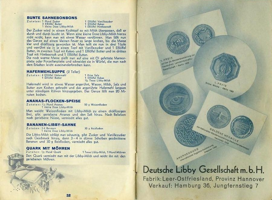 Altes und Neues von Bernd Nowack, Dessau: Altes: Libby´s Milch die sahnige