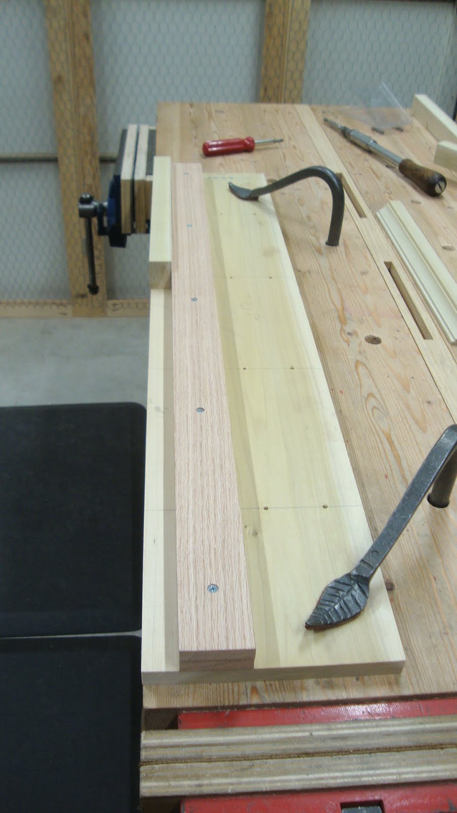 Woodworking in a Tiny Shop: Made A Sticking Board