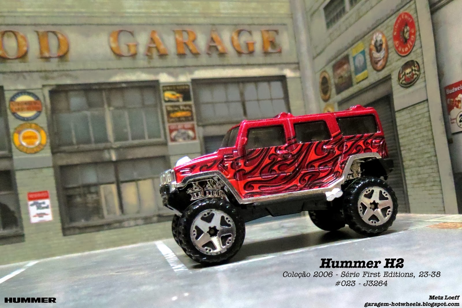 Garagem Hot Wheels: Hummer H2