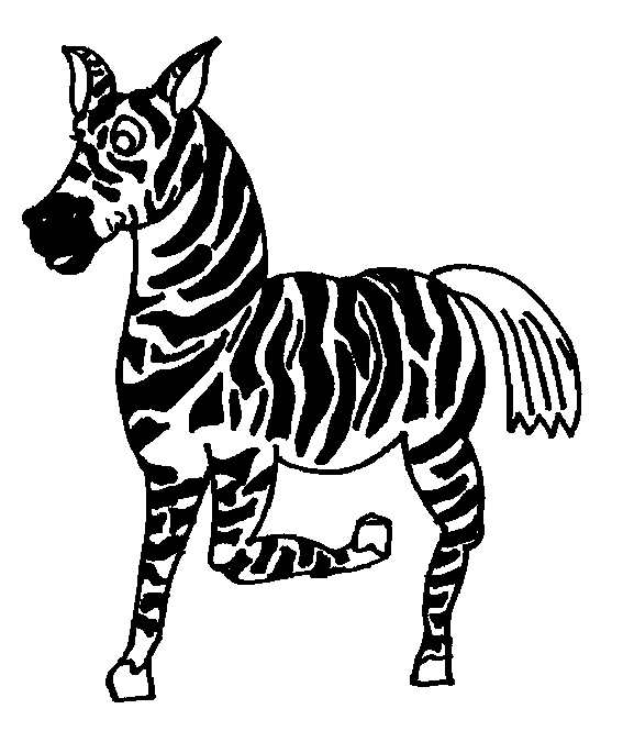 planse de colorat, zebra, zebre, imagini ~ Desene Imagini de colorat