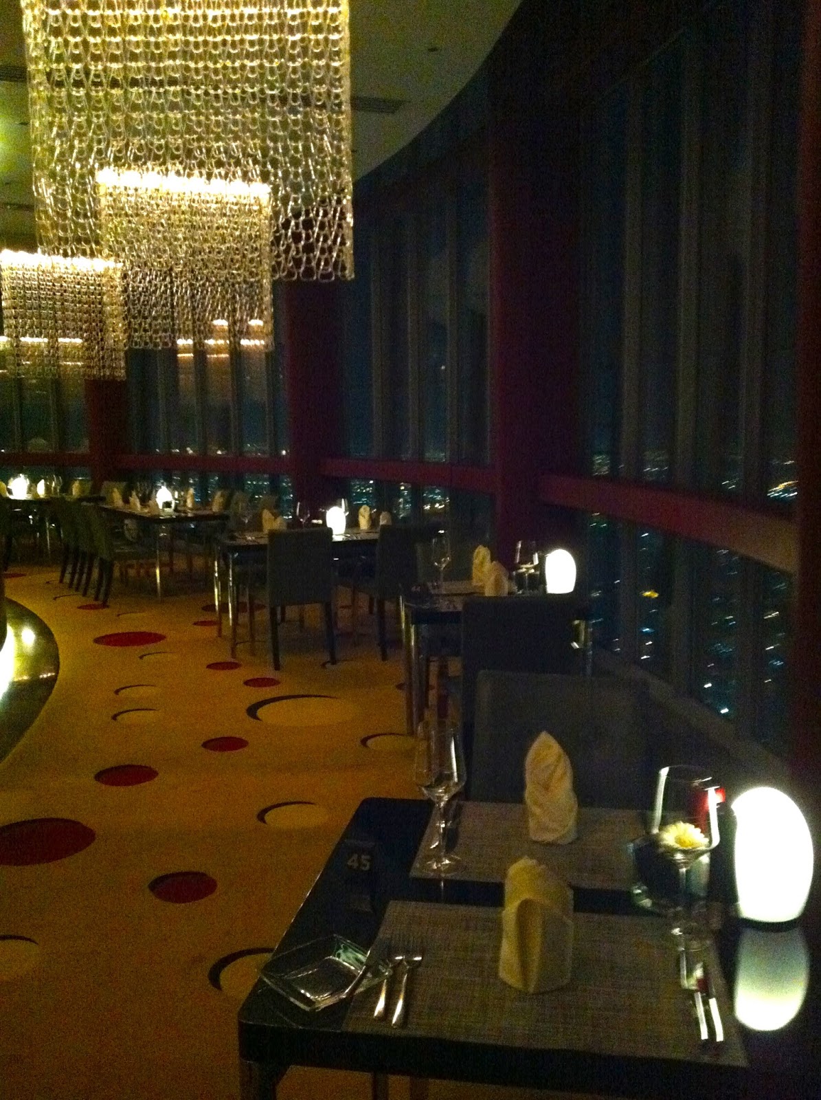 A Little Oryx in Qatar: 360 Restaurant at the Torch Hotel