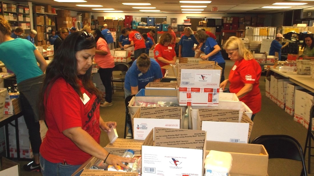 Care Packages for Soldiers: Care Package Packing Party For the US ...