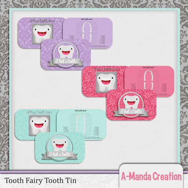 A-Manda Creation: Tooth Fairy Printables, projects, tooth receipts ...
