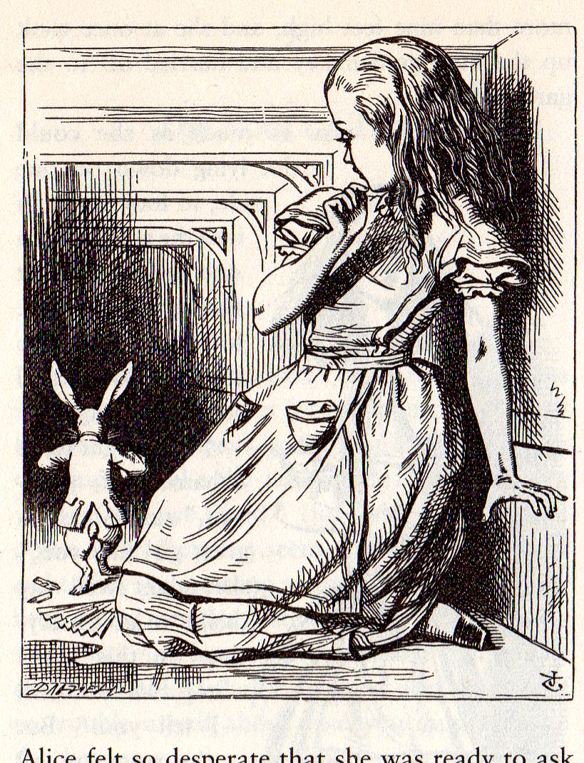 Alice big and small: Lets get things started: Sir John Tenniels ...