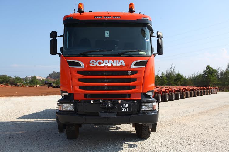 Motoring-Malaysia: Truck News: Scania's Heavy Haulage Truck, the Scania ...