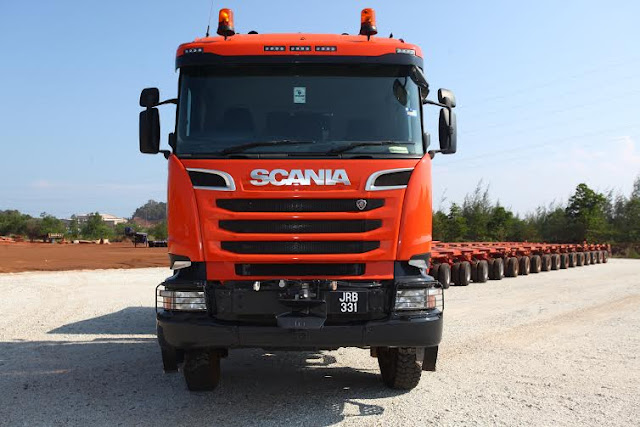 Motoring-Malaysia: Truck News: Scania's Heavy Haulage Truck, the Scania ...
