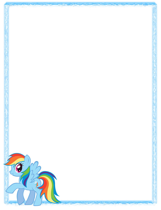 BORDES DE MY LITTLE PONY - Imagui