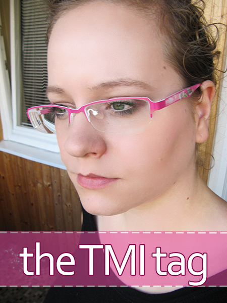 The TMI TAG - Cherry Colors - Cosmetics Heaven!