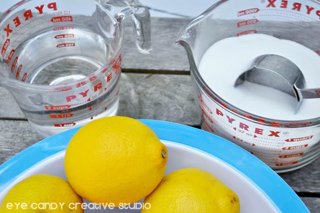 Eye Candy Creative Studio: SUMMER SIPS :: Classic LEMONADE + a Twist