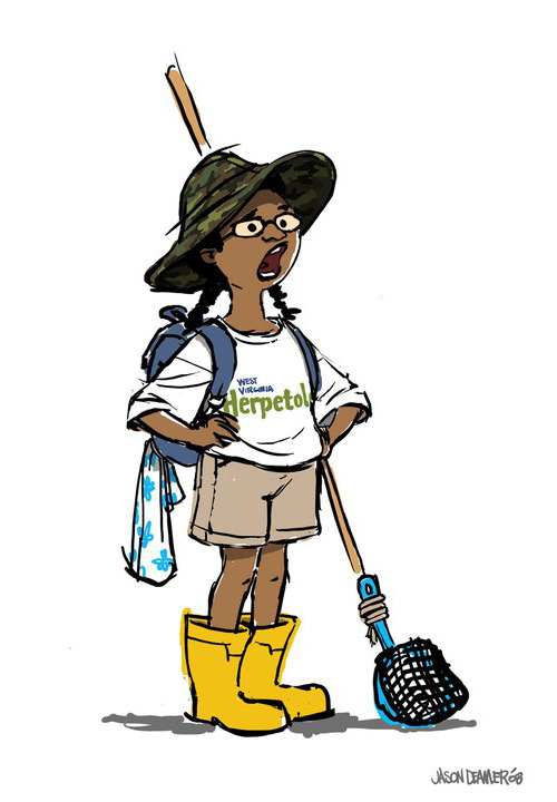 Pixar Newt Concept Art