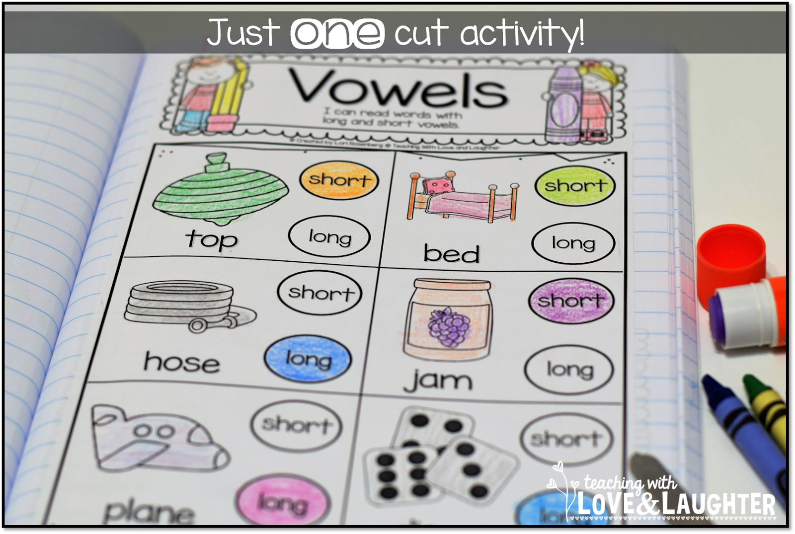 Teaching With Love and Laughter: Kindergarten Phonics Interactive Notebooks