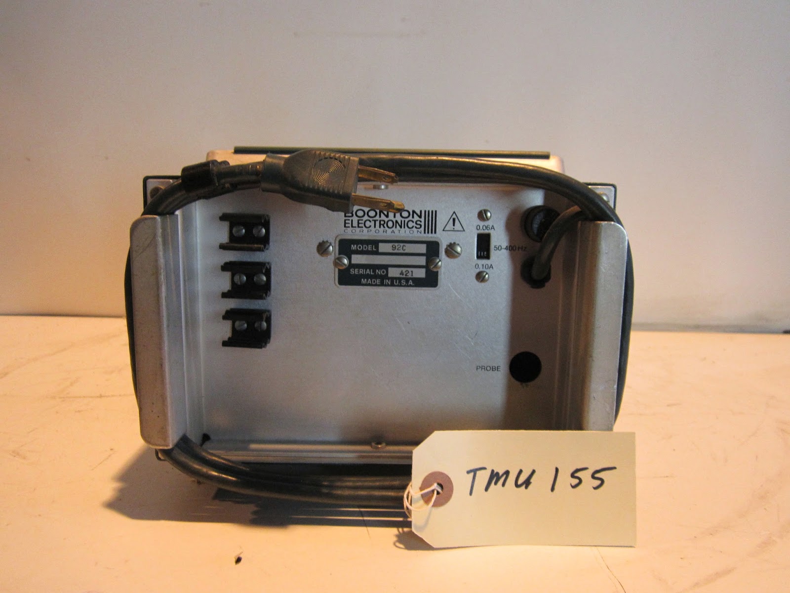 HP 92C, 91-8B and 91-12F RF Millivoltmeter and RF Probe w/ Adapter ...