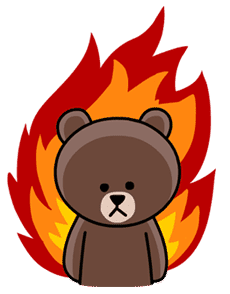 Brown & Cony | [PNG Pack] Sticker LINE Camera