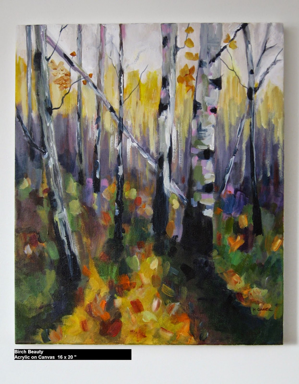 Maria Connell & Her Paintings