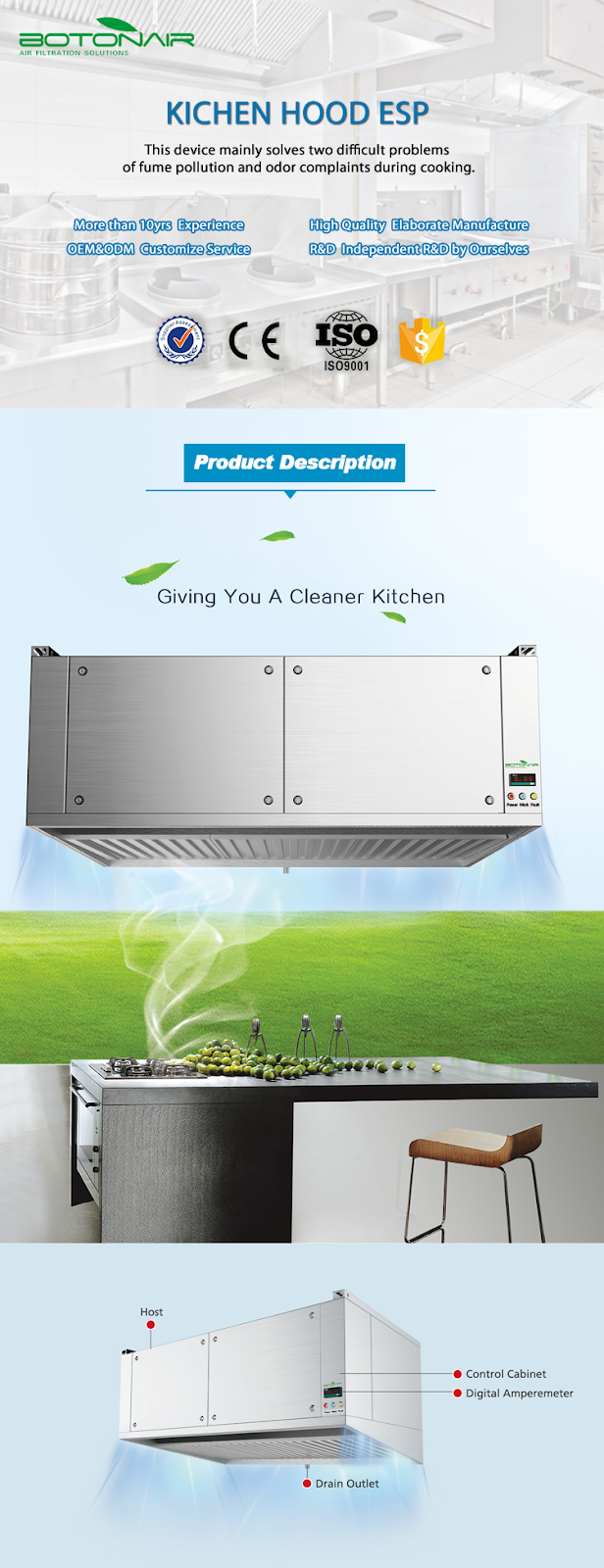 AIR FILTRATION SYSTEM: electrostatic precipitator (ESP) commercial ...