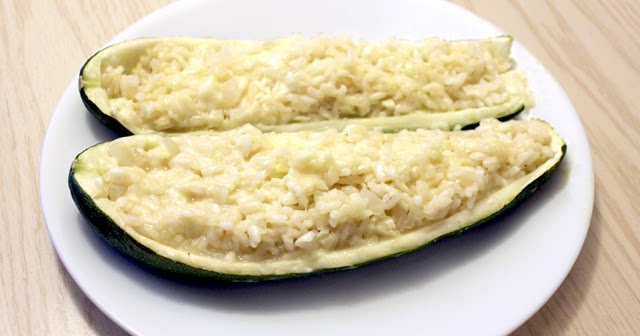 Creating Laura: Risotto-Stuffed Zucchini Boats (A GF Kitchen Adventure)