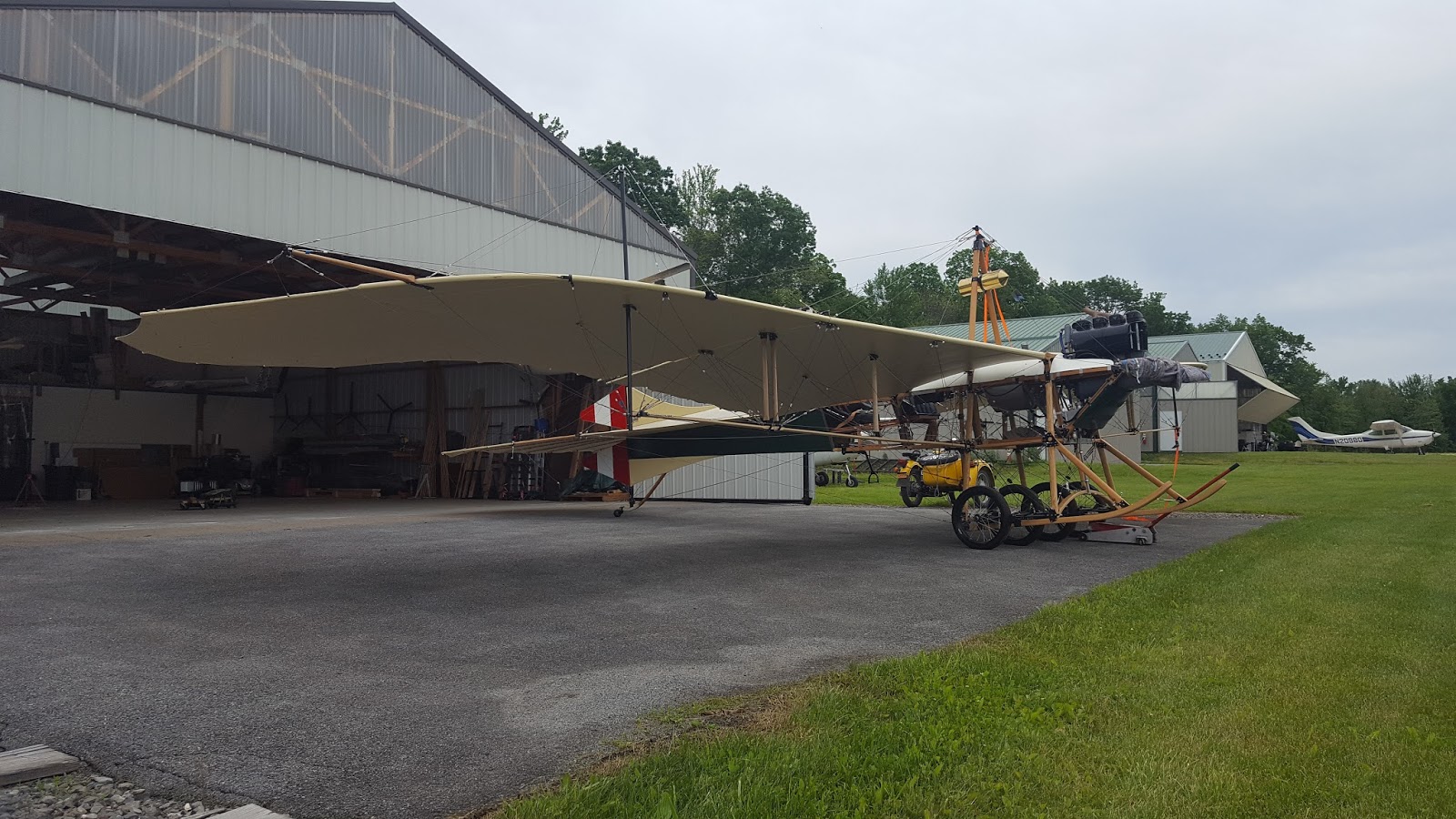 Building a 1912 Taube Airplane